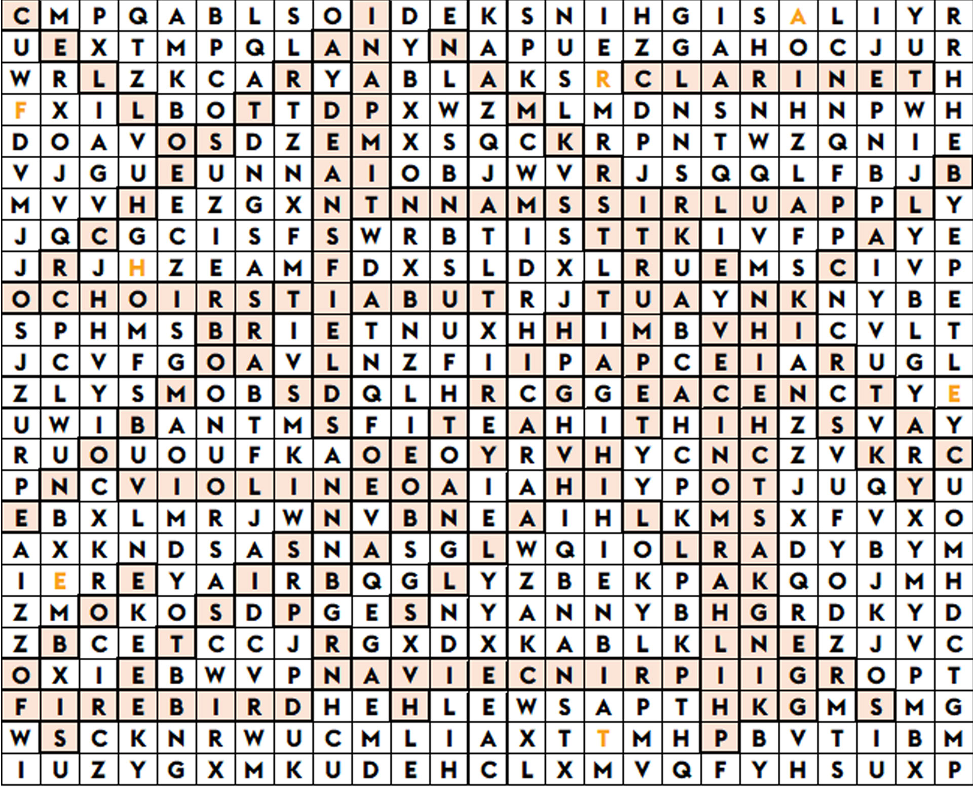 Before the Firebird Activity Sheet Answers - LPO